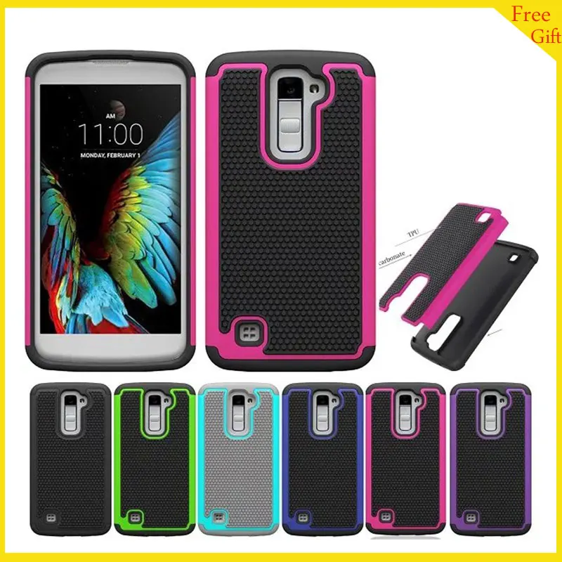 Armor Hybrid TPU Shockproof Silicone + Hard Shell Phone Case Cover For ...