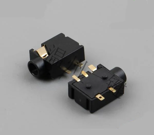 Free shipping 10Pcs PJ 365 3.5mm Female Audio Connector 5 Pin SMD ...