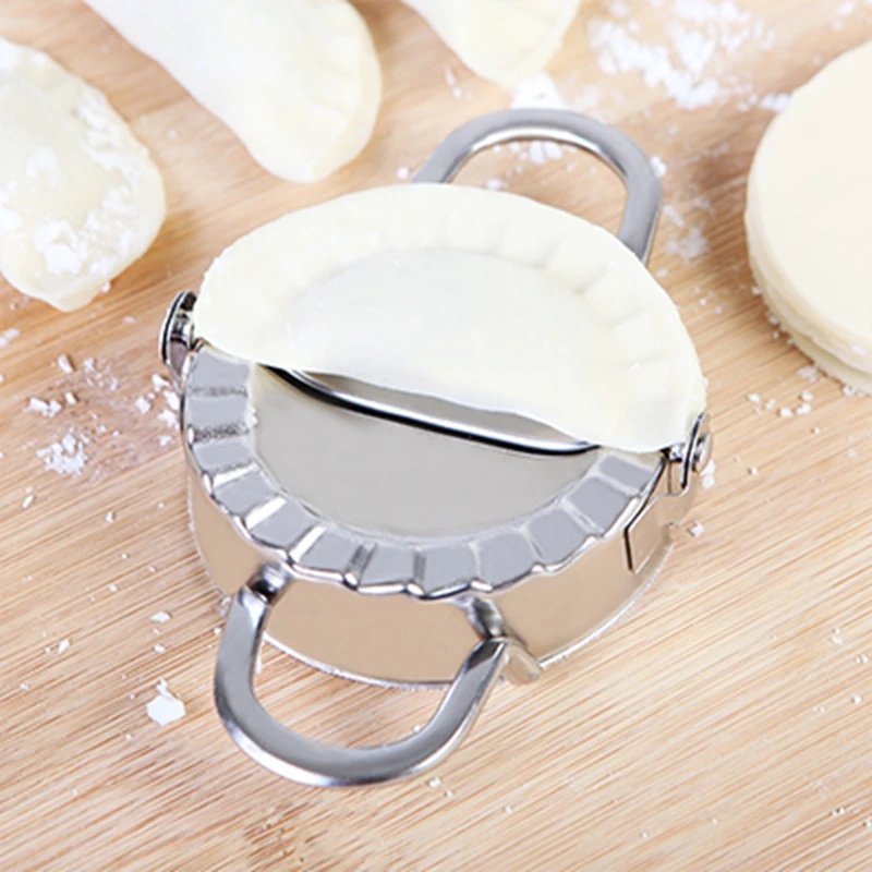 DIY large 304 stainless steel dumplings package dumplings mold|molde ...