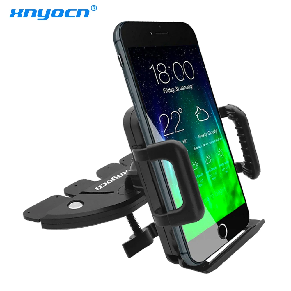 Universal Car CD Slot Phone Mount Holder Stand Cradle for Mobile Phone ...