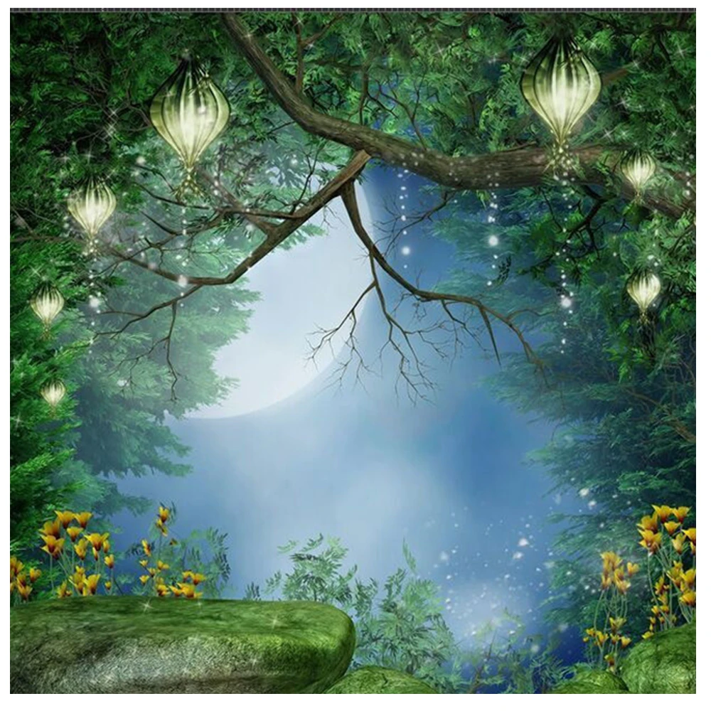 Hot 5x7ft Fairy Tale Vinyl Studio Backdrop Photography Prop Photo ...