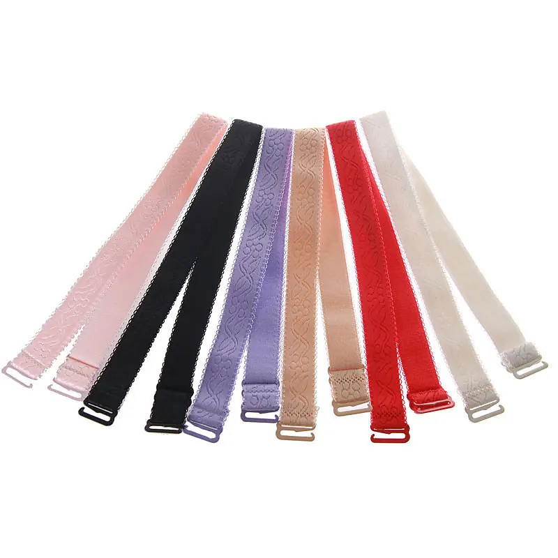Broadened Comfortable Elastic Shoulder Strap Replacement Underwear Bra Double Shoulder Strap