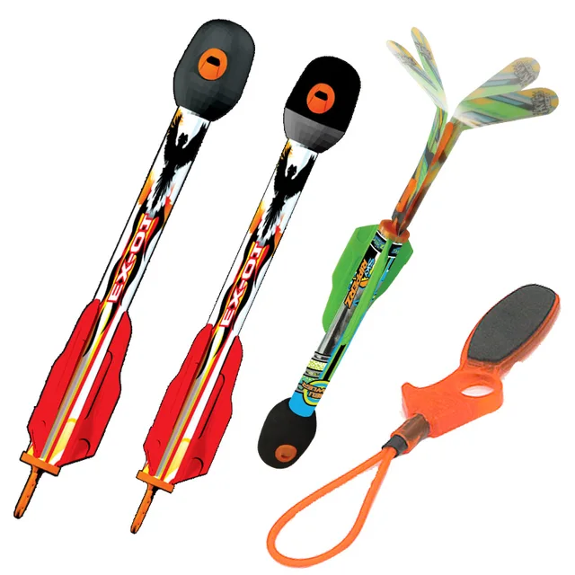 צעצוע ספורט - Boys Toys Outdoor Sport Kids Fly Rocket Sky Ripperz Super ...