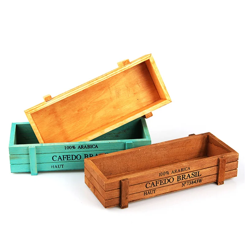 Short Rectangular Planters