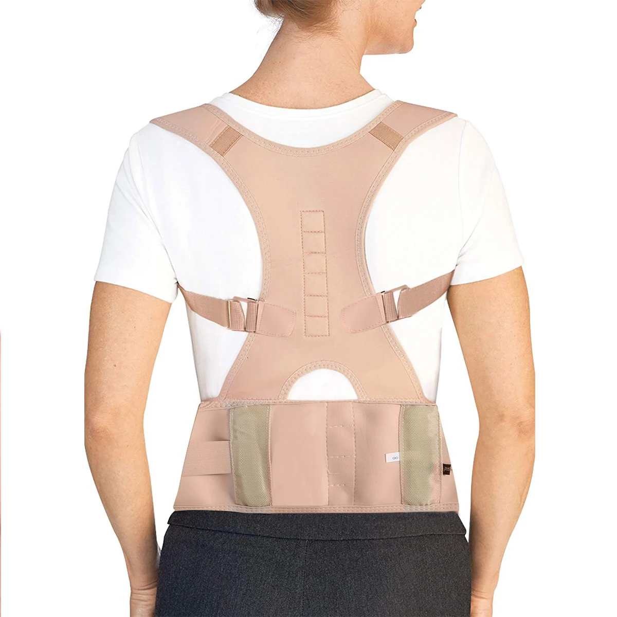 PROTEGE-DOS,XXL--Correcteur de Posture magnétique, thérapie magnétique ...