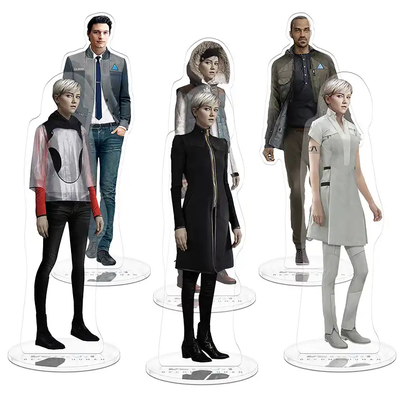 Detroit Become Human Character Stand Toy Acrylic Double Side Action ...