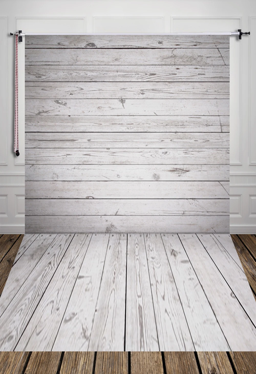 5X10ft Vintage grey wood backdrop and grey floor drop photography backdrop D 7585|photography ...