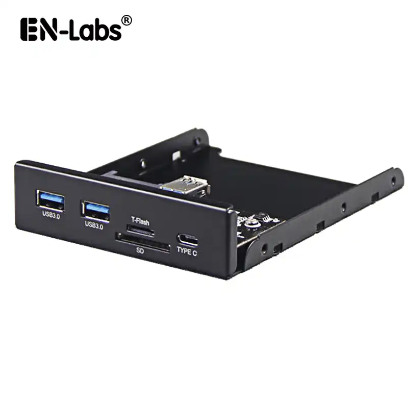 Internal USB 3.1 Gen 1 Type C + USB 3.0 Port Hub Front Panel w/ 20 pin ...
