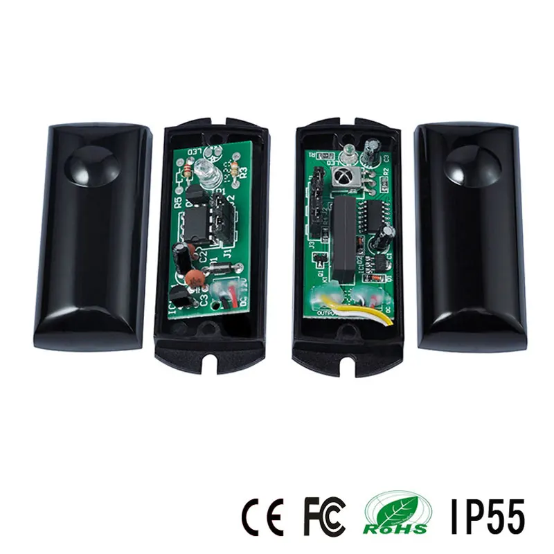 Single beam infrared radiation burglar alarm infrared detector for safe ...