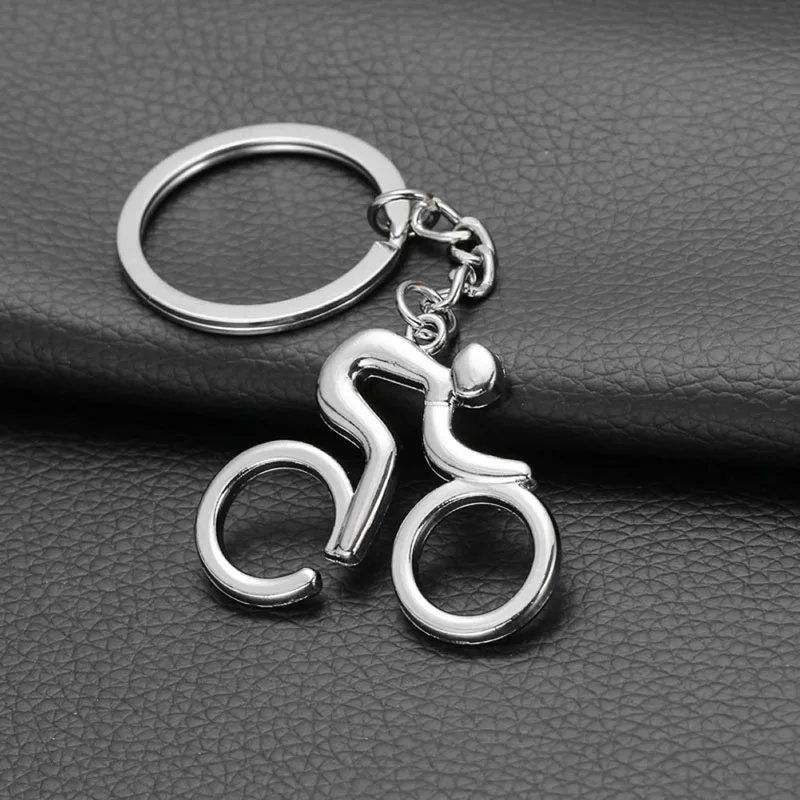 Metal-Key-Chain-Bicycle-Bike-Cycling-Riding-Keychains-Men-Fashion ...