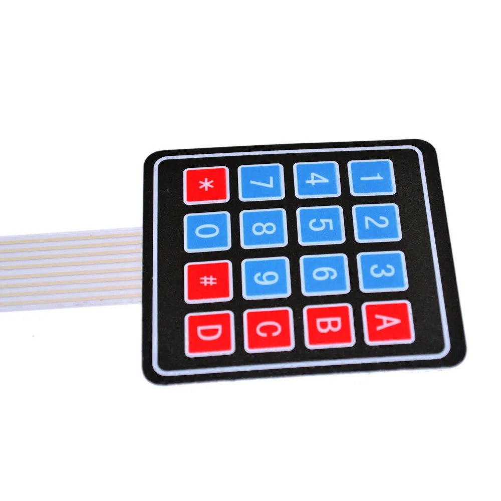 3PCS/LOT 4*4 Matrix Array/Matrix Keyboard 16 Key Membrane Switch Keypad ...