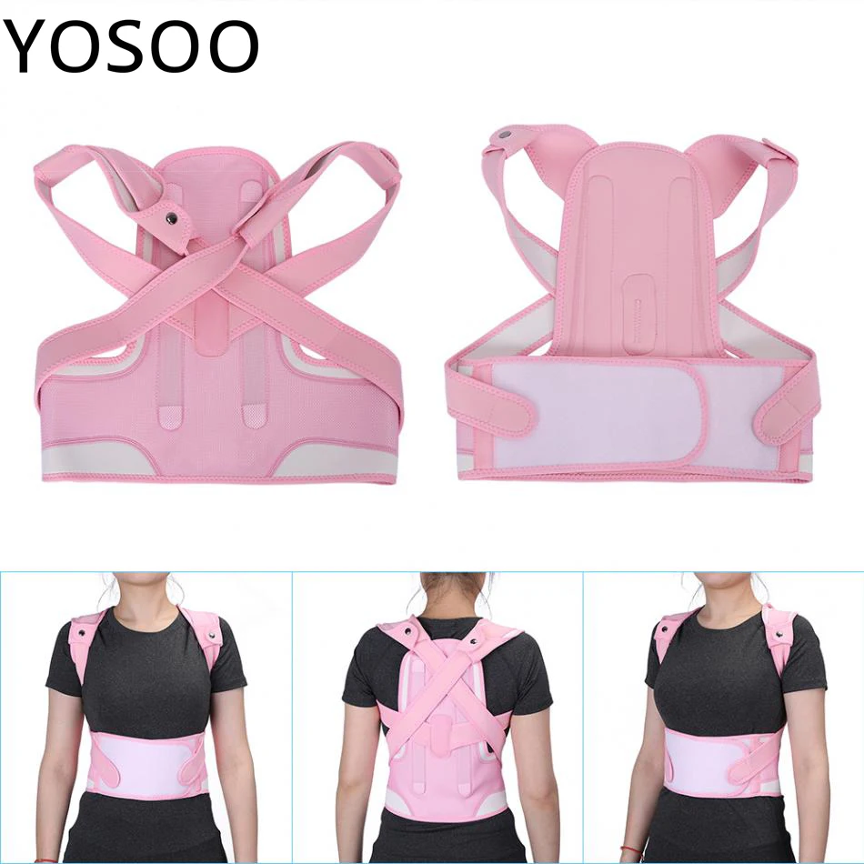 Children Posture Corrector Back Support Belt Kids Corset Spine Back ...