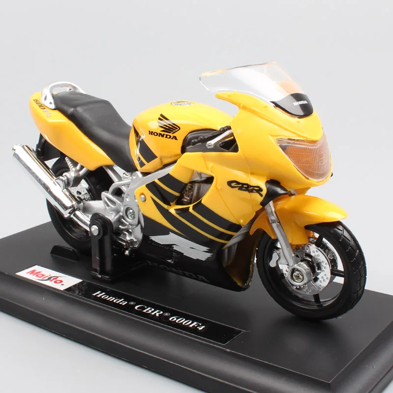 Mini Maisto a escala 1:18 Honda CBR 600F4 600F Hurricane sportbikes ...
