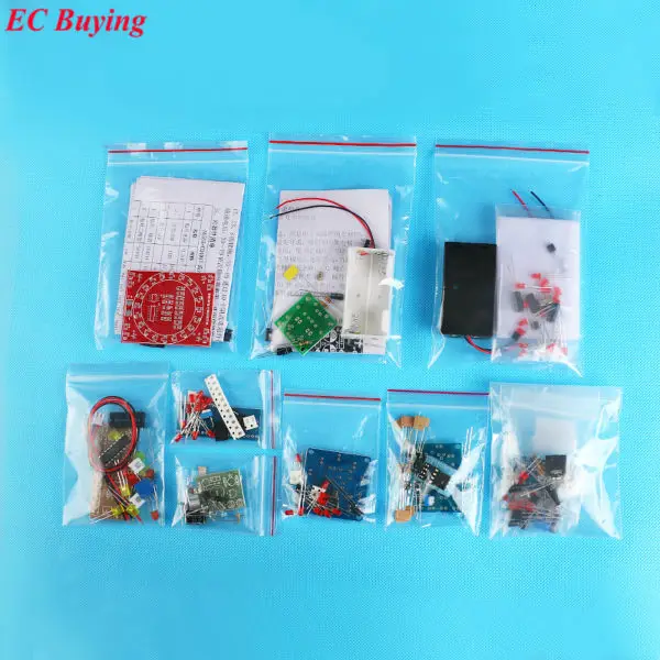 Electronic DIY Kit SMD SMT Components Welding Practice Board Soldering ...