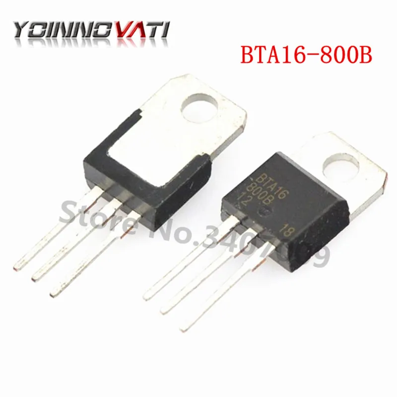 Nuevo y original BTA SCR, BTA16 800B TO 220, 5 unids/lote|Conectores ...