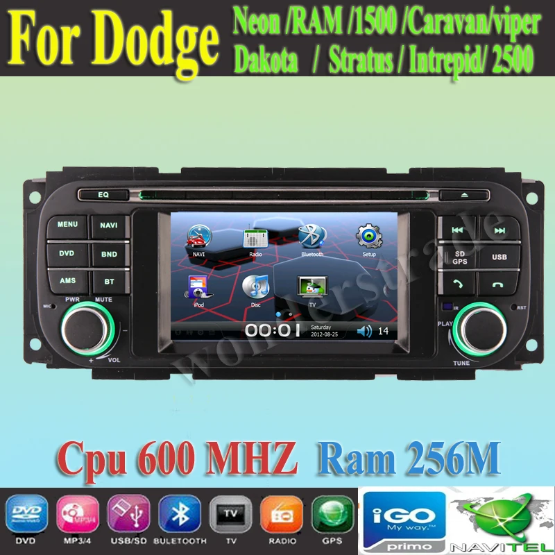 4-3-CAR-DVD-PLAYER-autoradio-GPS-navigation-for-Dodge-Neon-RAM-1500 ...