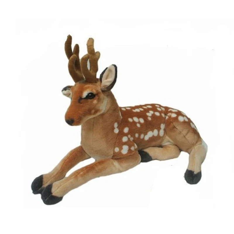 Wholesale 1pc New Soft Sika Deer Doll Plush Toy Cute Animals Plush Toy ...