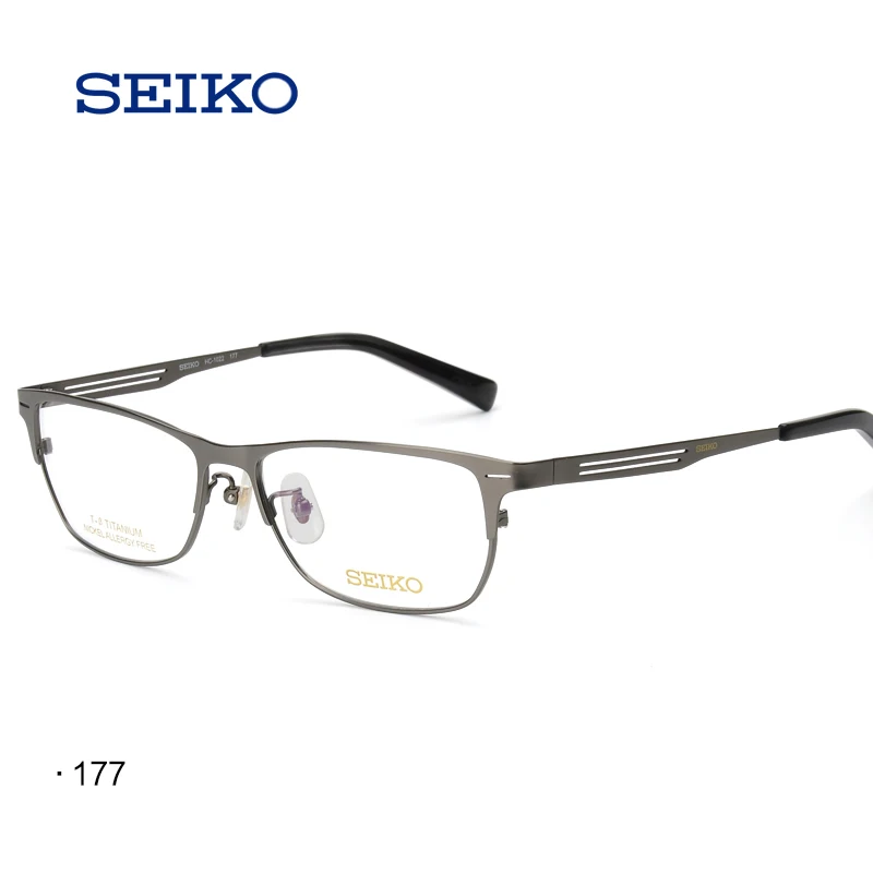 SEIKO Pure Titanium Glasses Frame for Men Titanium Prescription ...