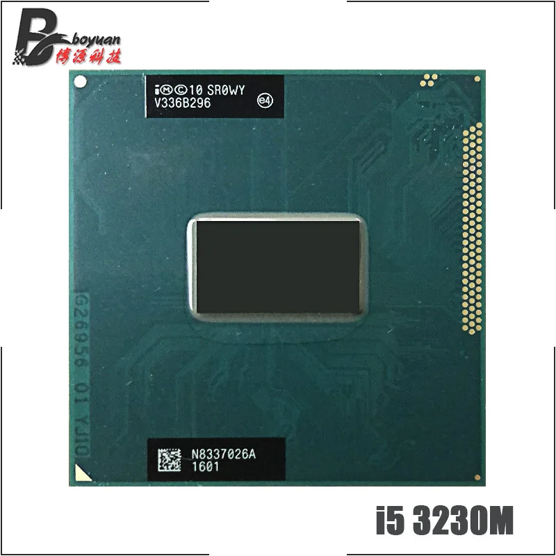 Intel Core i5 3230M i5 3230m sr0wy 2.6 ghzデュアルコアQuad スレッド,cpuプロセッサ,3m ...