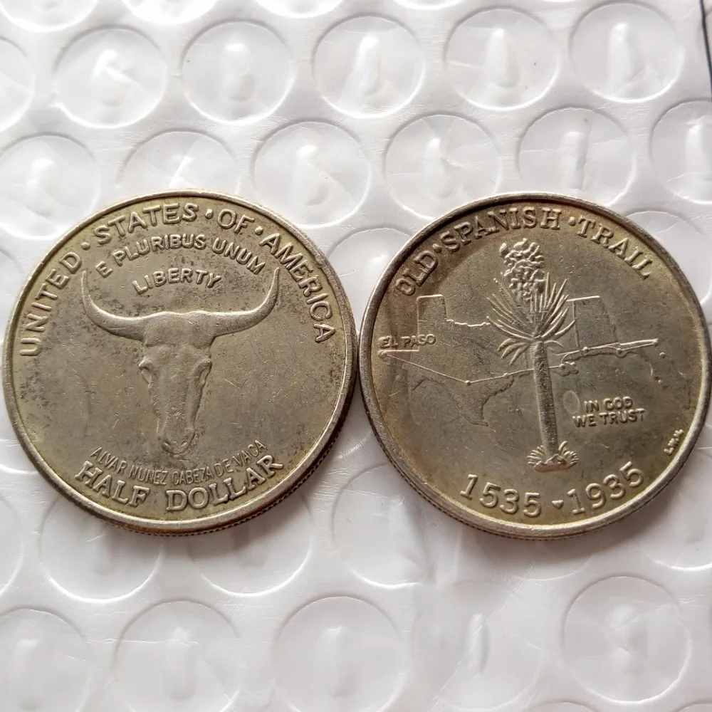 1935 Old Spanish Trail Half Dollar Coins Retail whole Sale in Non 1935-old-spanish-trail-half-dollar-coins-retail-whole-sale-in-non