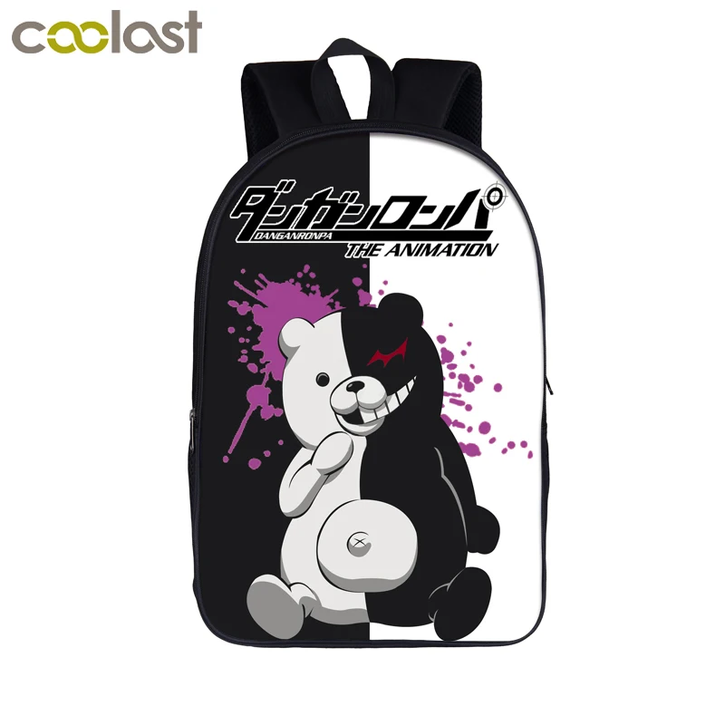 Anime Danganronpa Backpack For Teenager Boy Girls Dangan Ronpa Children ...