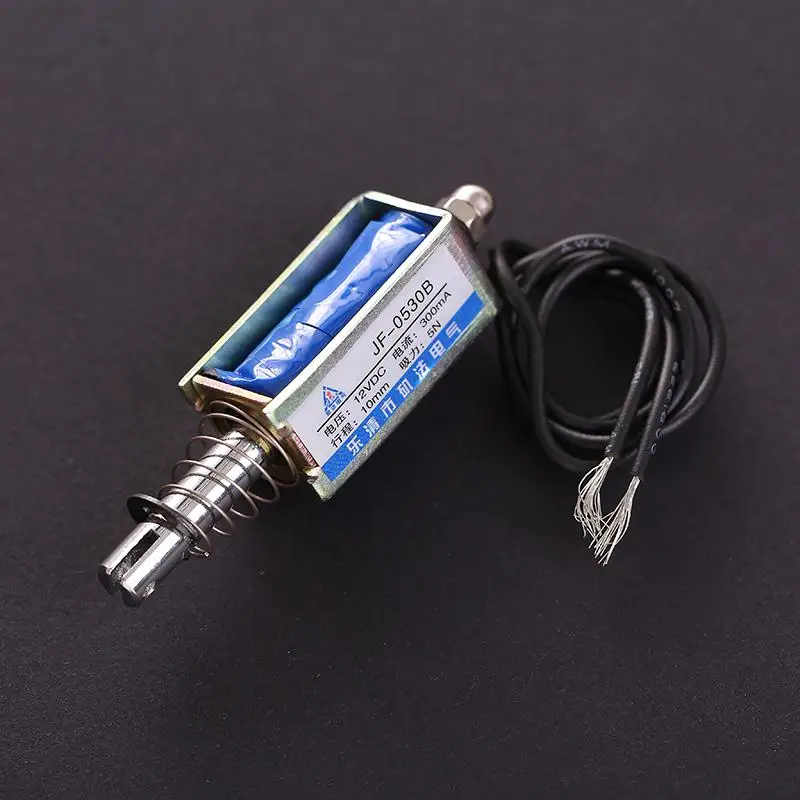 Micro Mini Solenoid Valve Electromagnet Open Frame DC Push-Pull Type ...