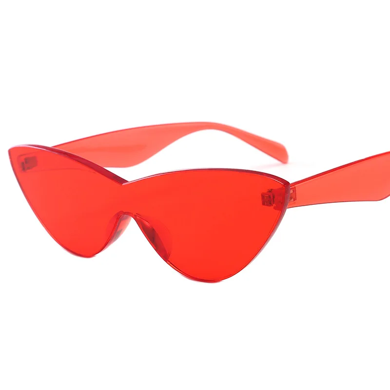2021new Einteiliges Sonnenbrille Frauen Marke Designer Neue Mode Nette
