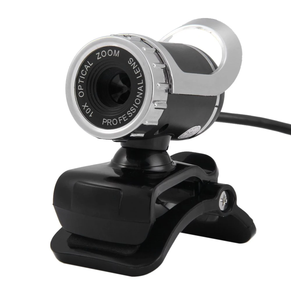 HD USB Webcam Computer Camera Built In Sound Absorption Microphone 12 
