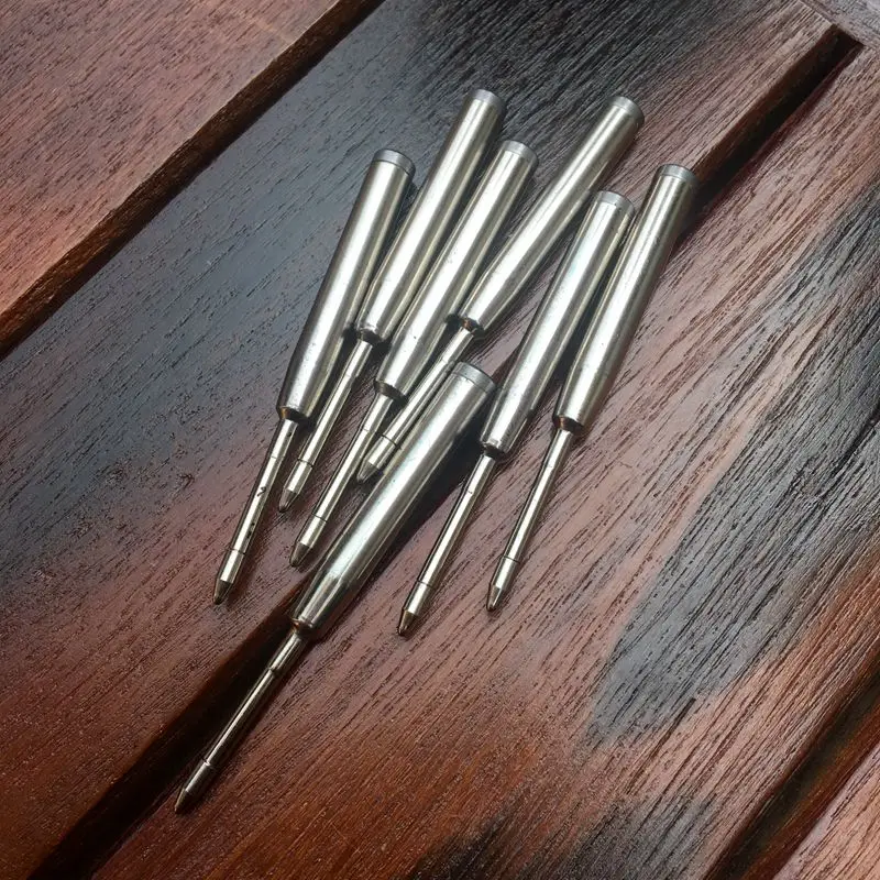 10 Unids pluma Recarga, Pluma de bola Relleno de Uso Especial De Latón ...