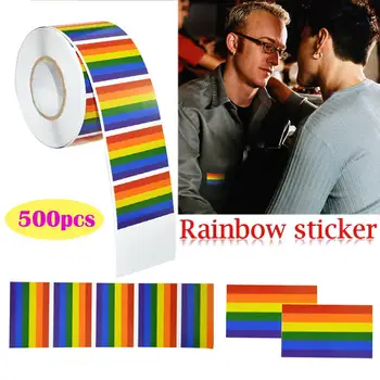 Rainbow Flag Stickers (500 Pcs. Per Roll) - Queerks™