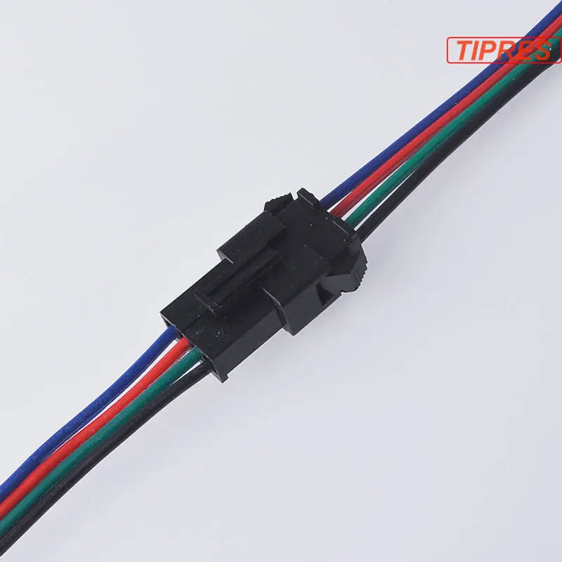 2pin 3pin 4pin led connector Male/female JST SM 2 3 4 5Pin Plug ...