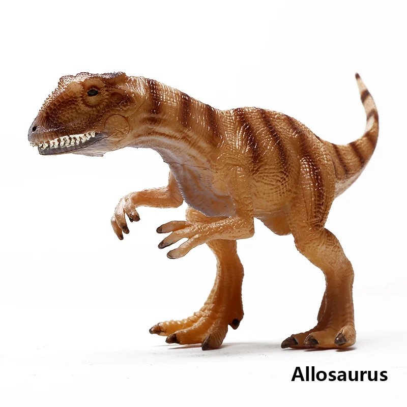 Jurassic Allosaurus Dinosaur Toy Action Figure Animal Model Collection ...
