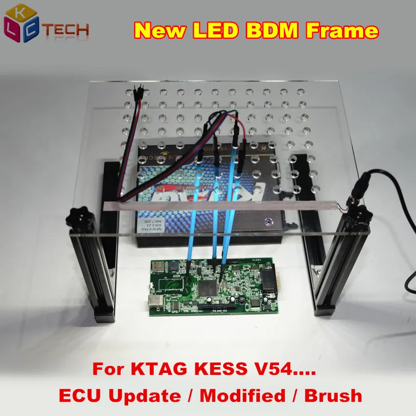 New LED BDM Frame With 4 Probe Pens Full Set BDM Programmer For KTAG K ...