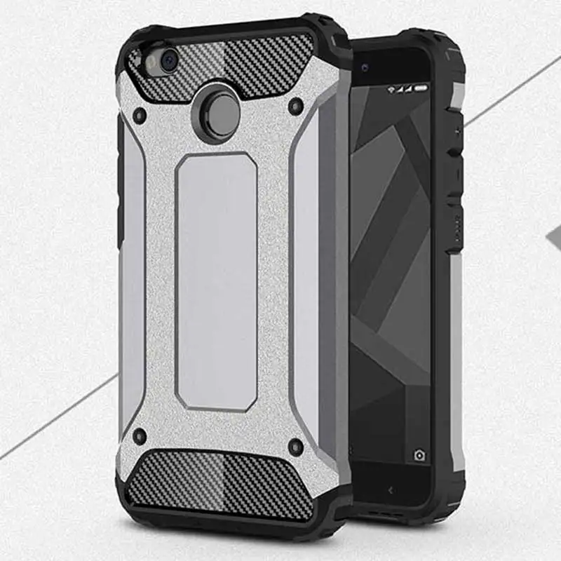 Case for Xiaomi redmi 4X 4 X Cases Hard Plastic Anti knock Back Cover ...