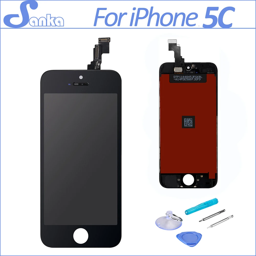 SANKA LCD for iPhone 5C LCD Touch Screen Display Digitizer Front Glass ...