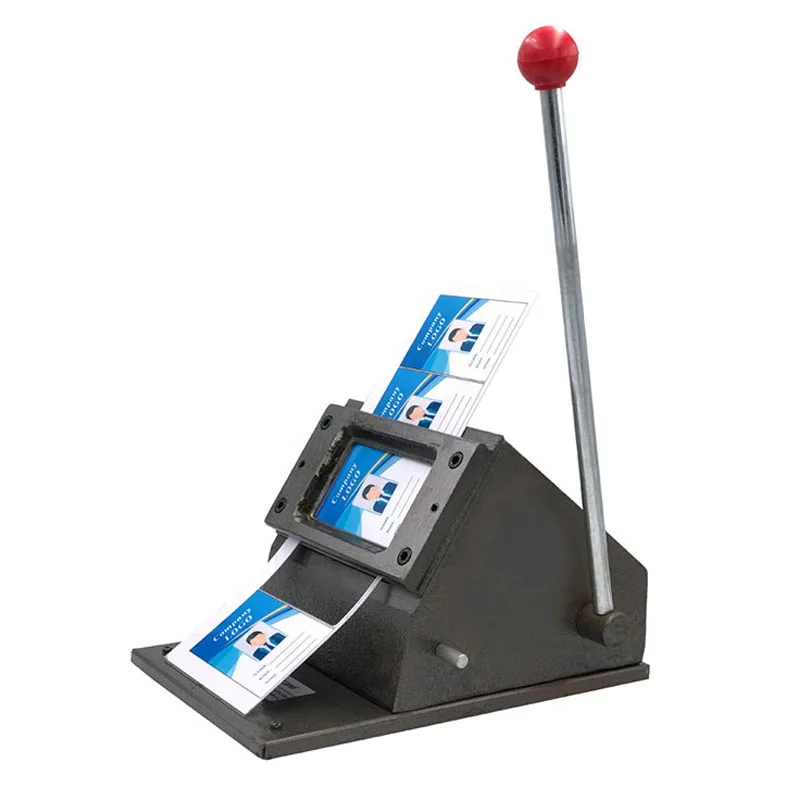 Machine manuelle de découpe de cartes à coins arrondis, machine à ...