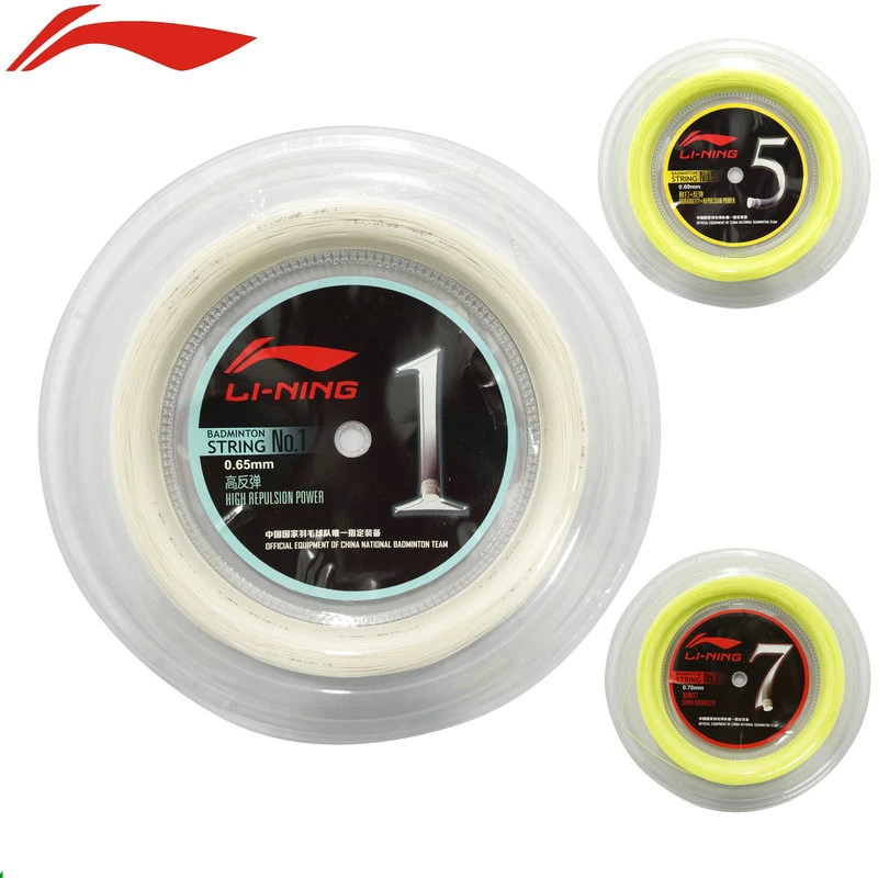 Li-ning Badminton Strings 200 Team's No.1/5/7 Net L276olb - AliExpress