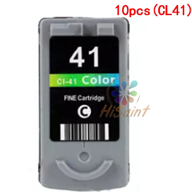 10PK CL41 for Canon 41 CL 41 Colour ink cartridge for PIXMA iP1200 ...