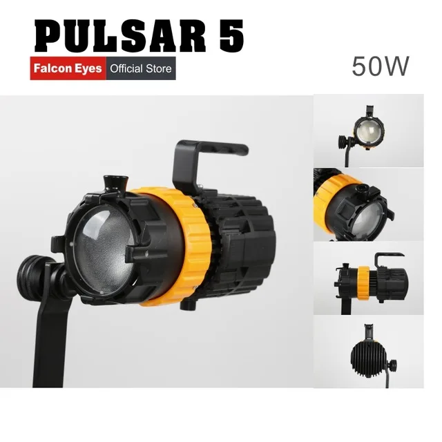 Falcon Eyes Mini Spot Light 50W Bi Color Photography Lighting ...