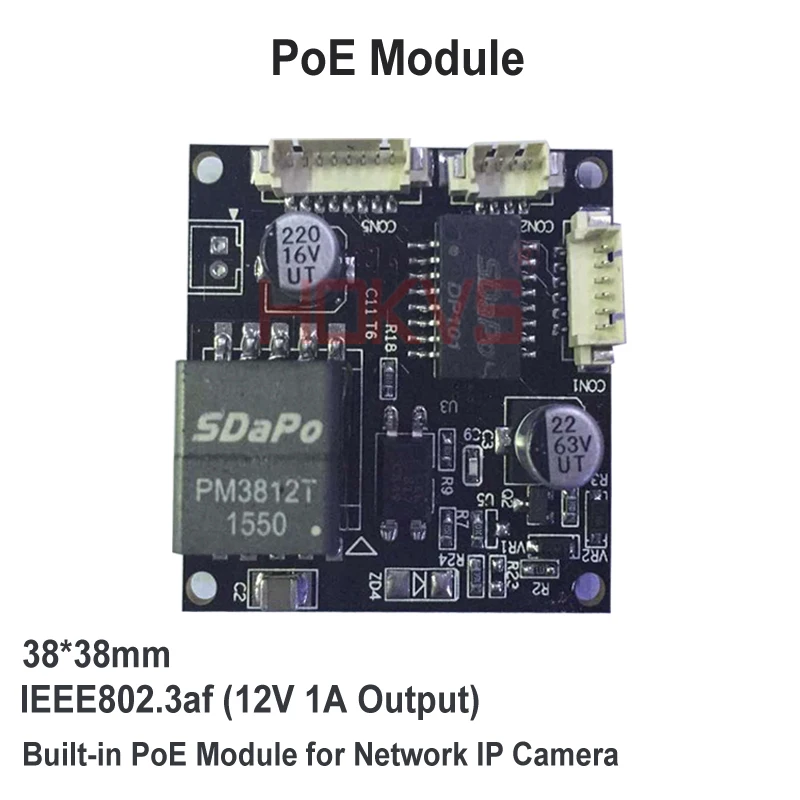 HOKVS PoE Module Mother Board Circuit for Digital Security CCTV Network ...