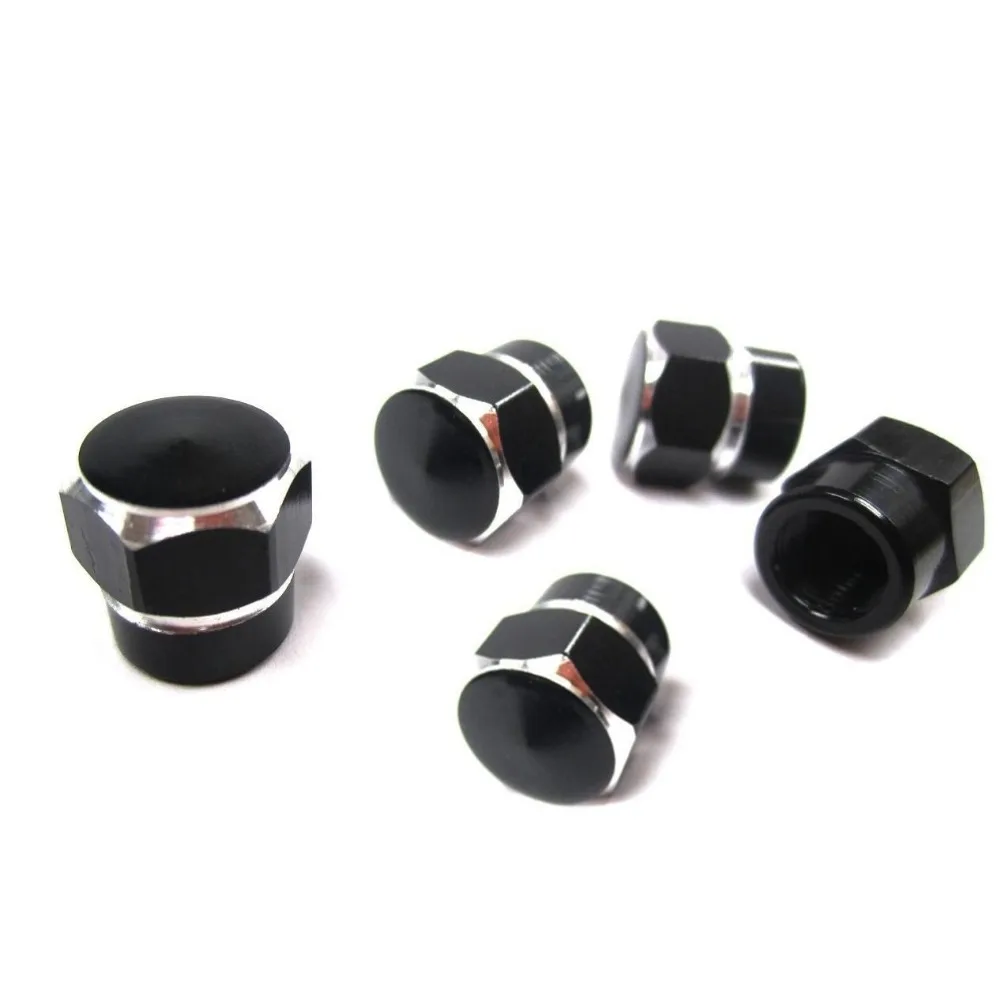 5 Pcs Aluminum Valve Caps Wheel Rim Hexagonal Ventile Air Tyre Stem ...