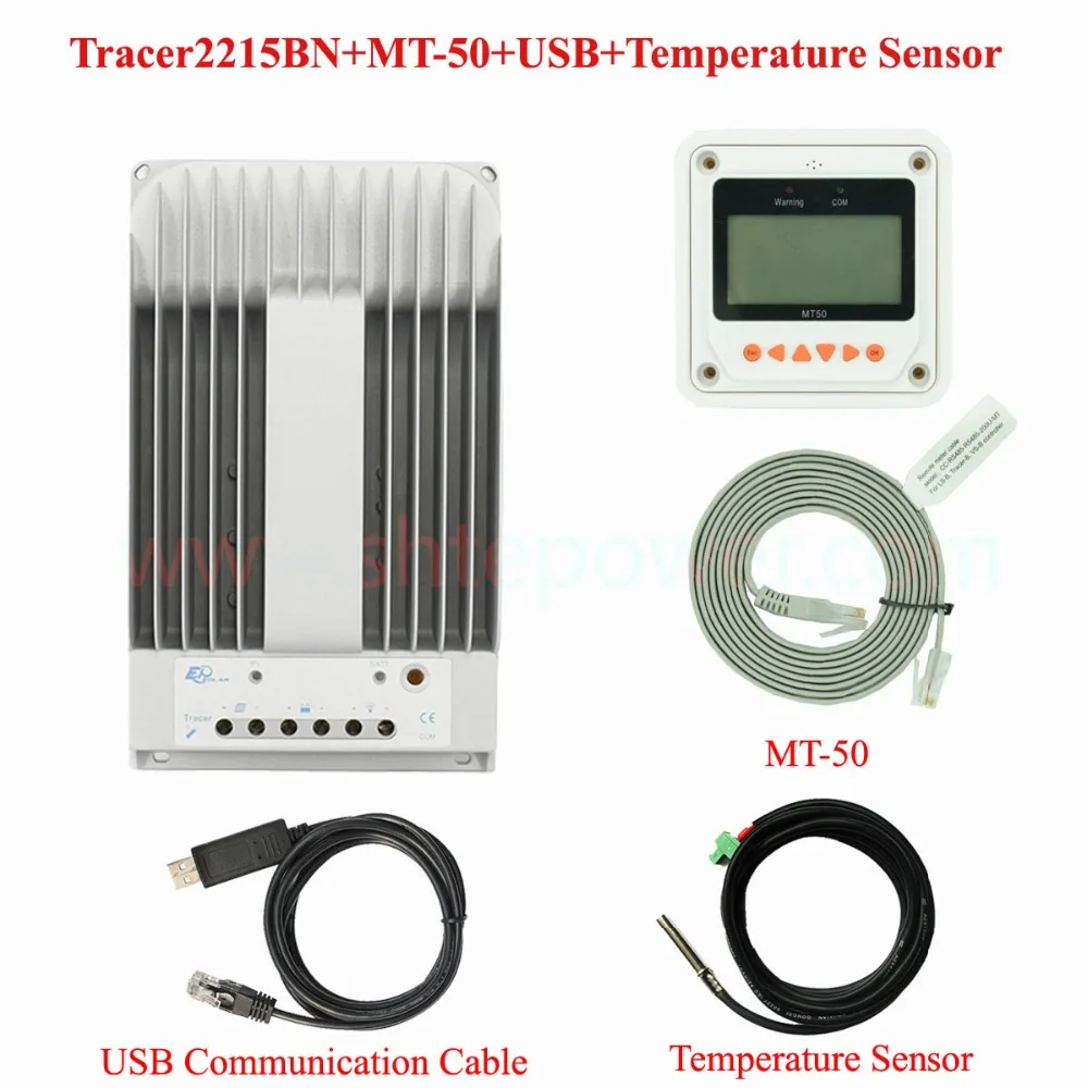Tracer2215BN 20A New Tracer MPPT Solar Controller with MT50 LCD display ...