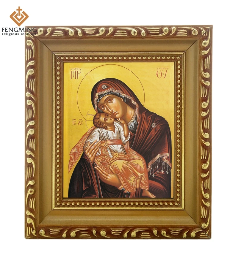 2016 picture frames online greek orthodox Virgin Mary and Christ jesus ...