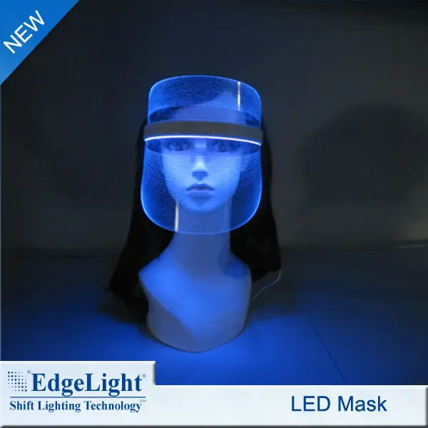 Edgelight led blue light face mask bacteriostasis smoothening for China ...