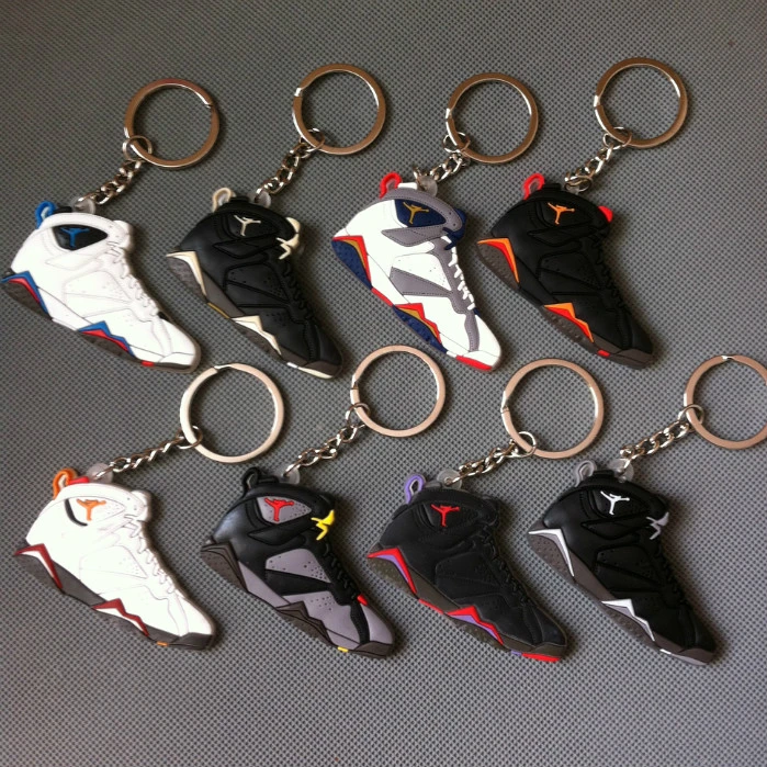 Jordans 7 Keychains For Keys Keyring Key Holder Souvenirs Porta Chaves ...