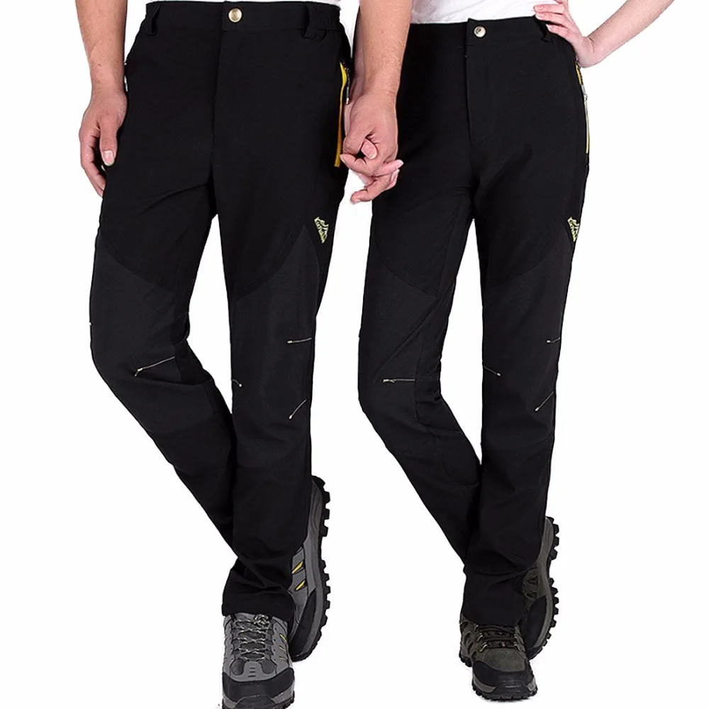 Spring Summer Mens Quick Drying Pants Casual Long Pants Breathable