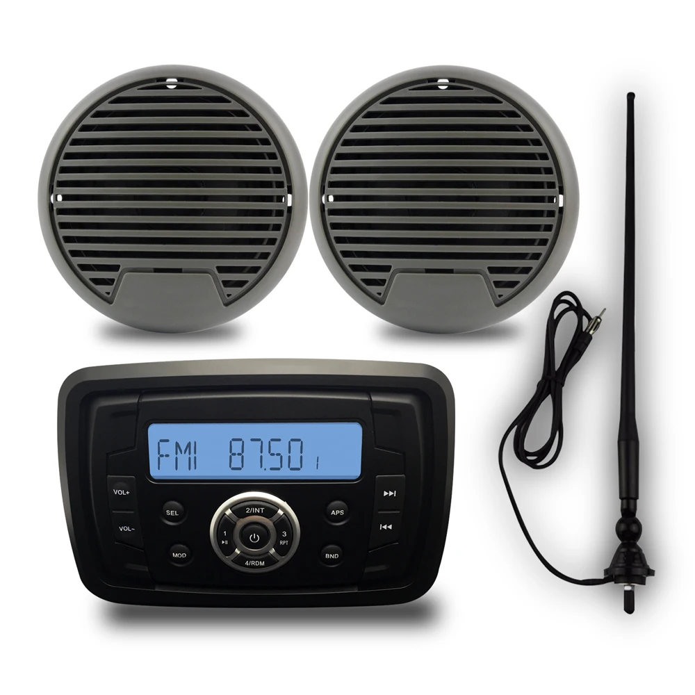 Bluetooth Boot Auto MP3 FM/AM Sender Wasserdichte Marine Radio Auto ...