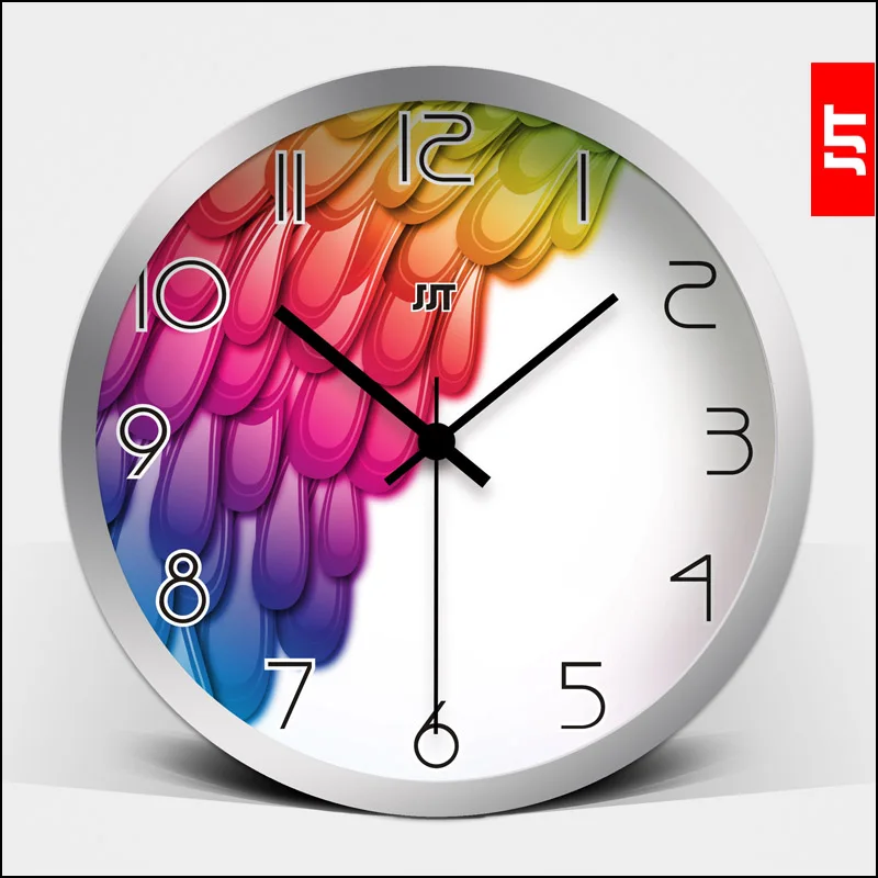 Luminousness modern colorful clocks personalized fashion wall clock ...