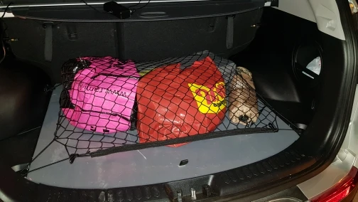 Car Styling TRUNK ENVELOPE CARGO NET For Land Rover Defender 90 ...