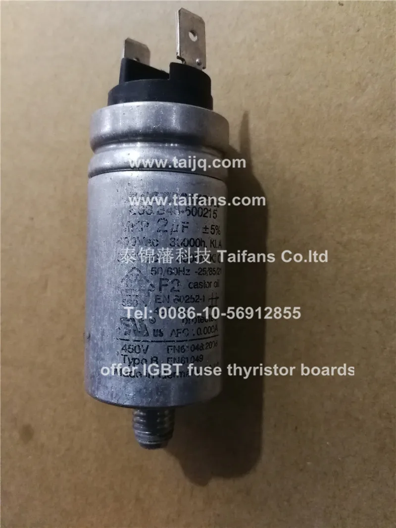 MKP-2uf-450V-30000h-50-60hz-P2-EN60252-1-capacitor-EN60252-1-420V-2-5uf ...